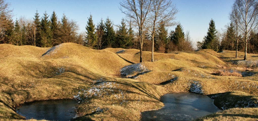 Frozen Shell Holes at Verdun | WW1 Revisited