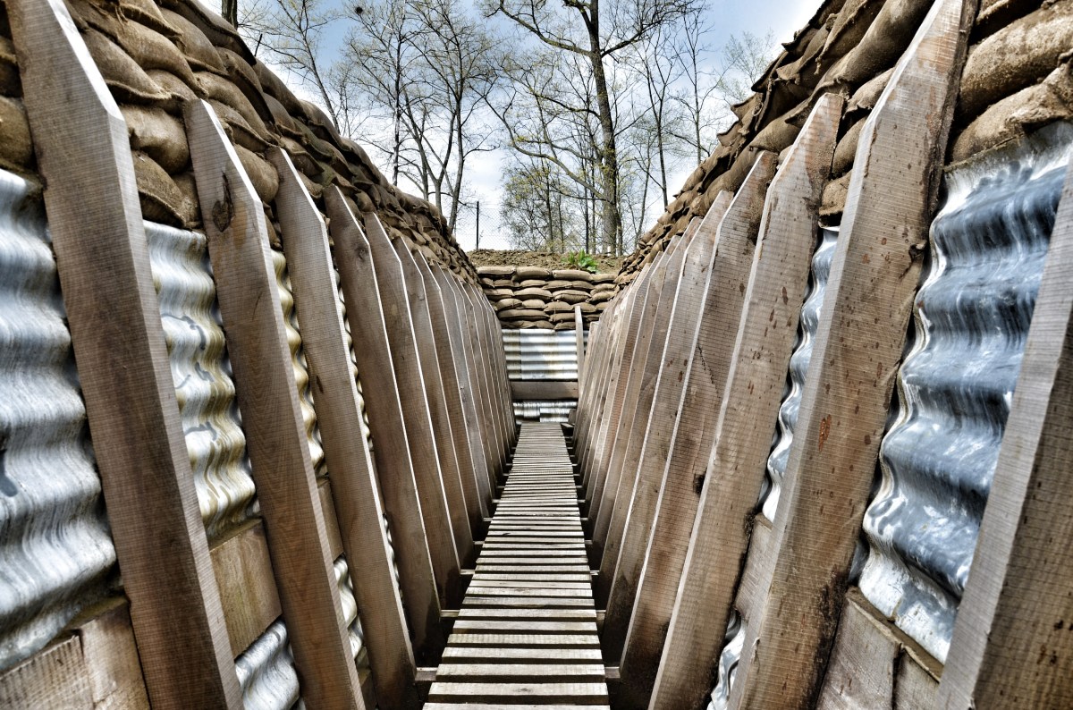 British Trench, Zonnebeke | WW1 Revisited